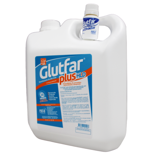GLUTARALDEHIDO 2% POTENCIALIZADO Y TAMPONADO GLUTFAR PLUS HLD ...
